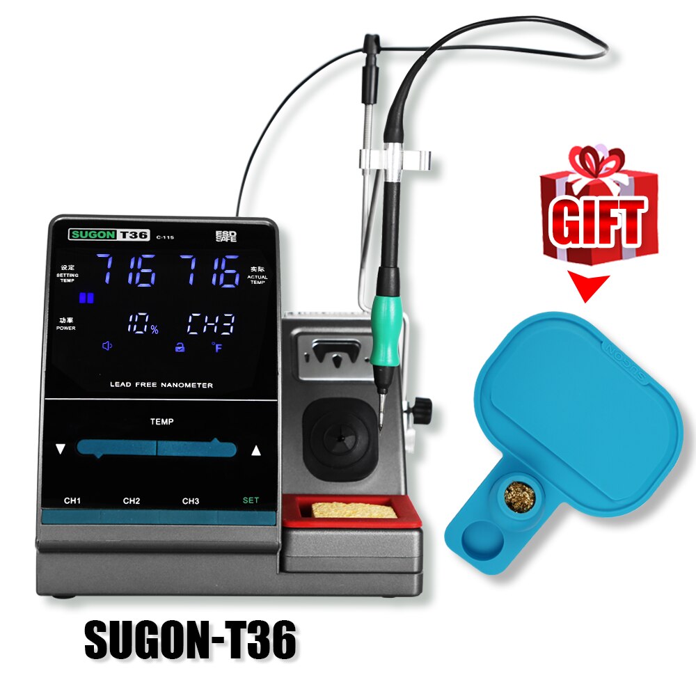 SUGON T36 Nano Soldering Station 1S Rapid Heating With Original Solder – Australia Pisen pty ltd