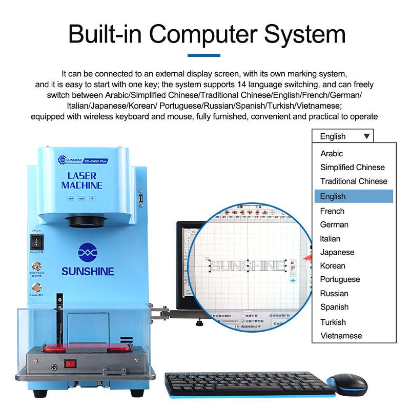 SUNSHINE SS-890B Plus Multifunctional fiber laser machine – Australia ...